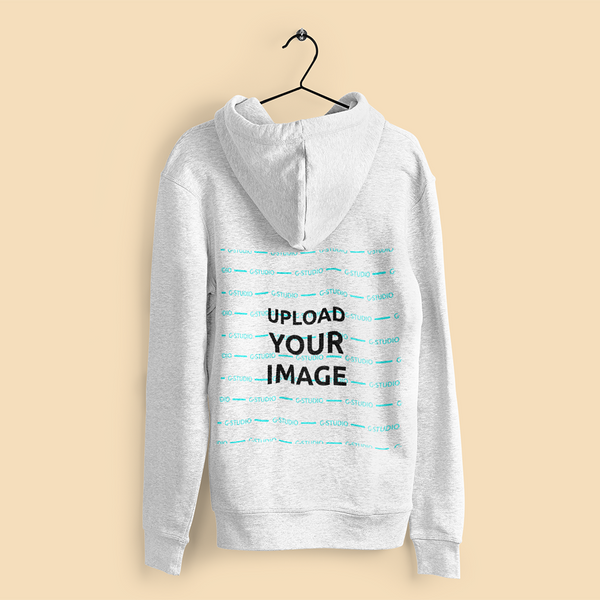 HOODIE BACK SIDE 3D MOCKUP - shop.graphtick.com