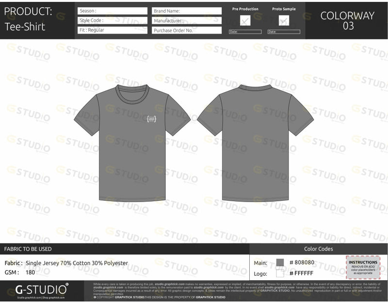 TEE SHIRT TECH PACK TEMPLATE - shop.graphtick.com